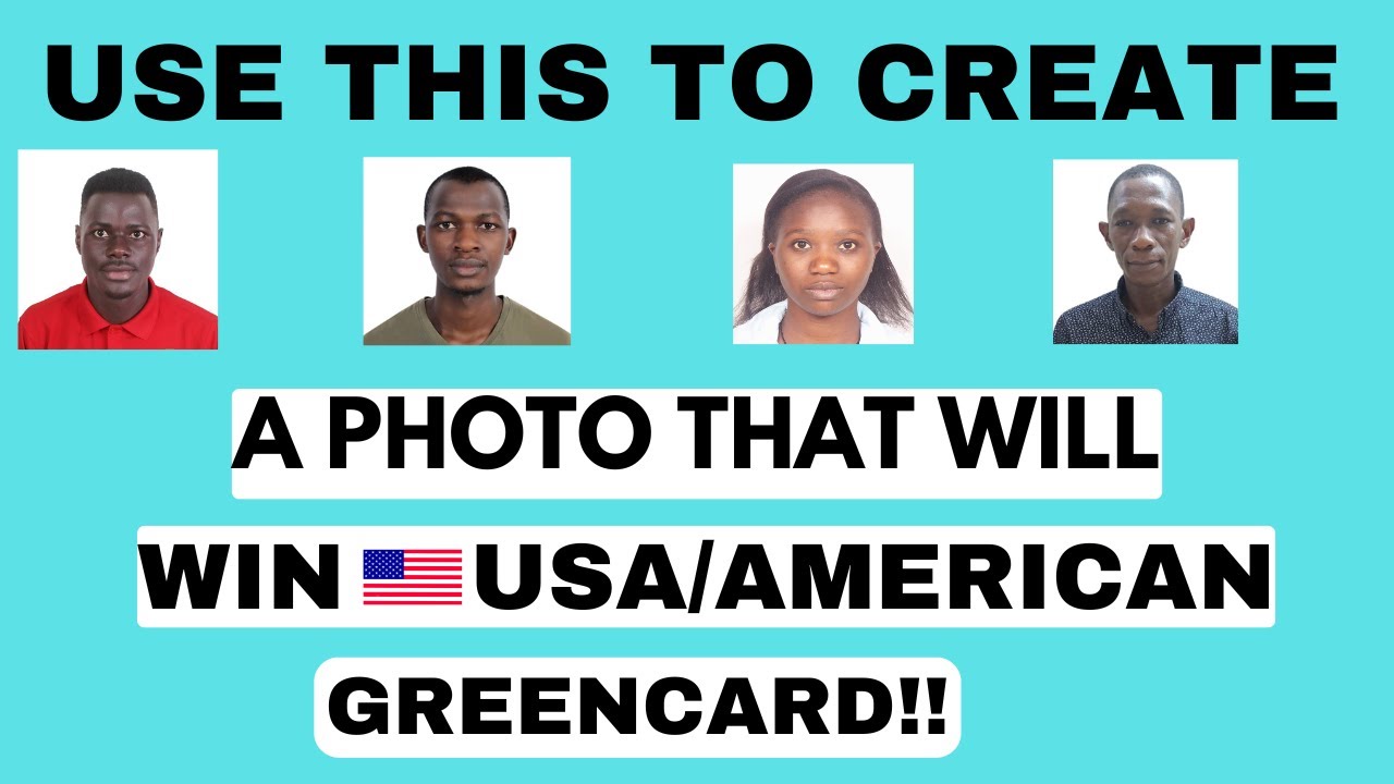 USE A PHOTO TOOL TO CROP A PICTURE THAT WILL WIN GREENCARD LOTTERY ...