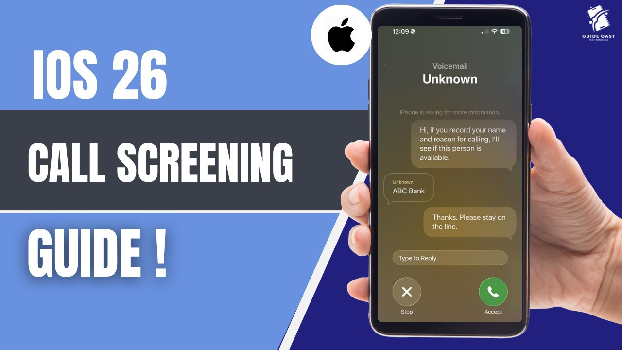 How to Use Call Screening on iPhone (iOS 26) | Stop Spam Calls ...