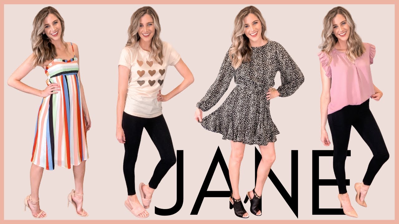 JANE TRY ON HAUL | Affordable Spring/Summer Fashion - YouTube