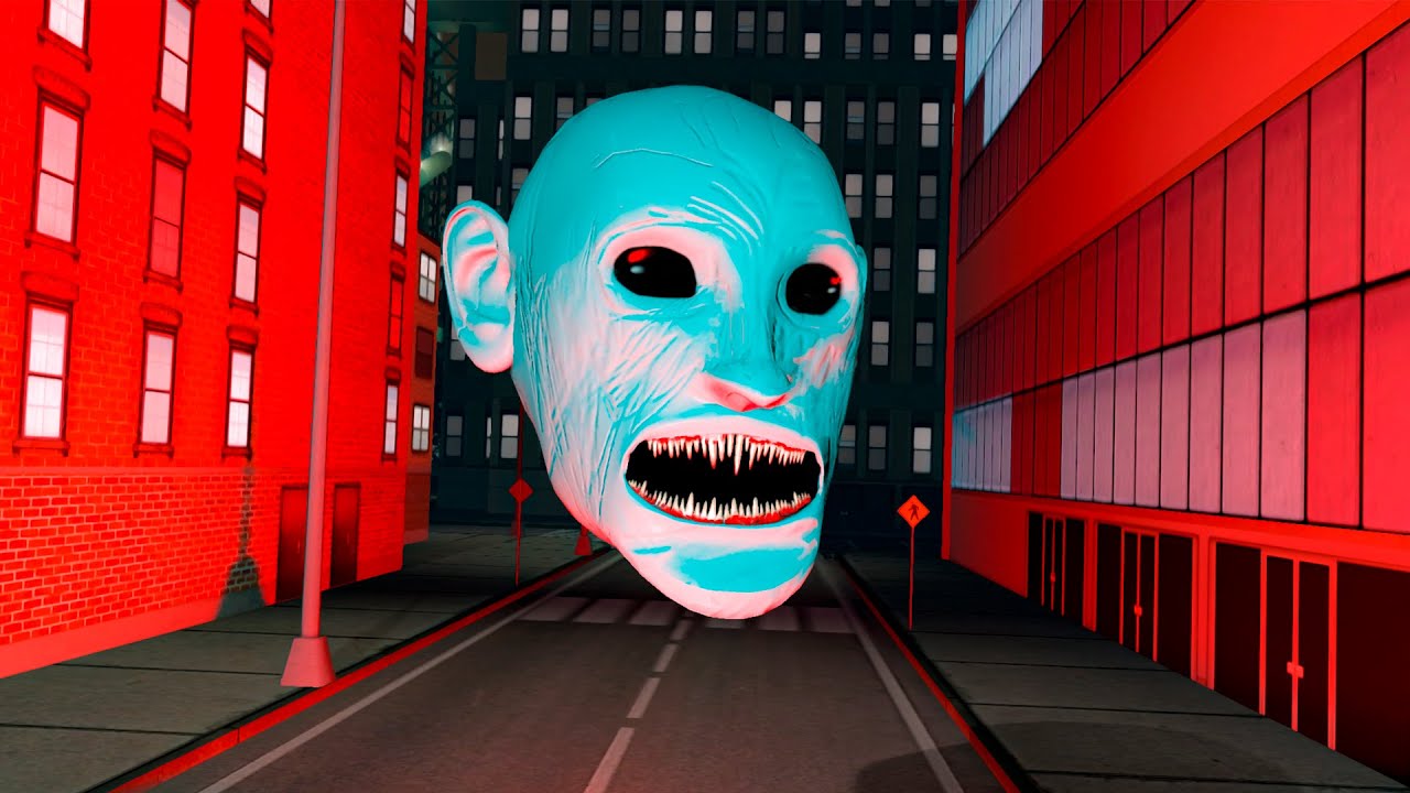 too realistic FLYING HEAD MONSTER - YouTube