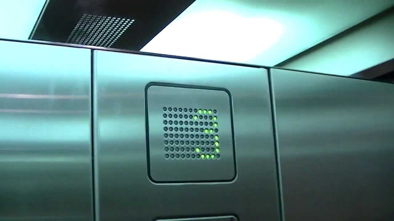 high rise elevator ride - YouTube