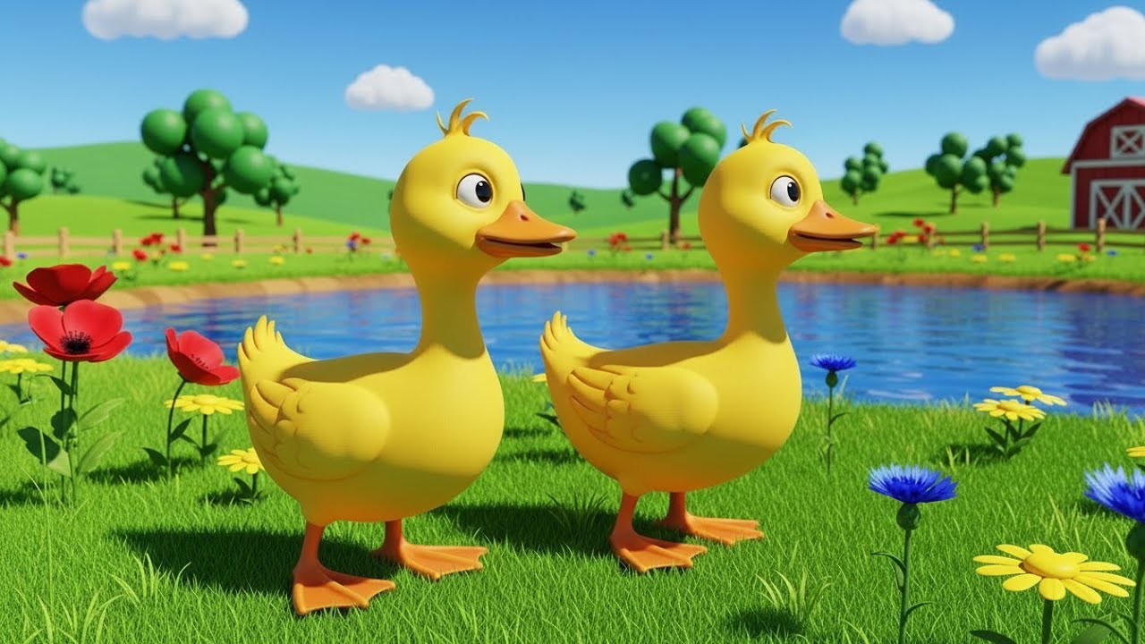 Counting Ducks on the Farm Song for Kids | Fun Counting & Farm Animal ...