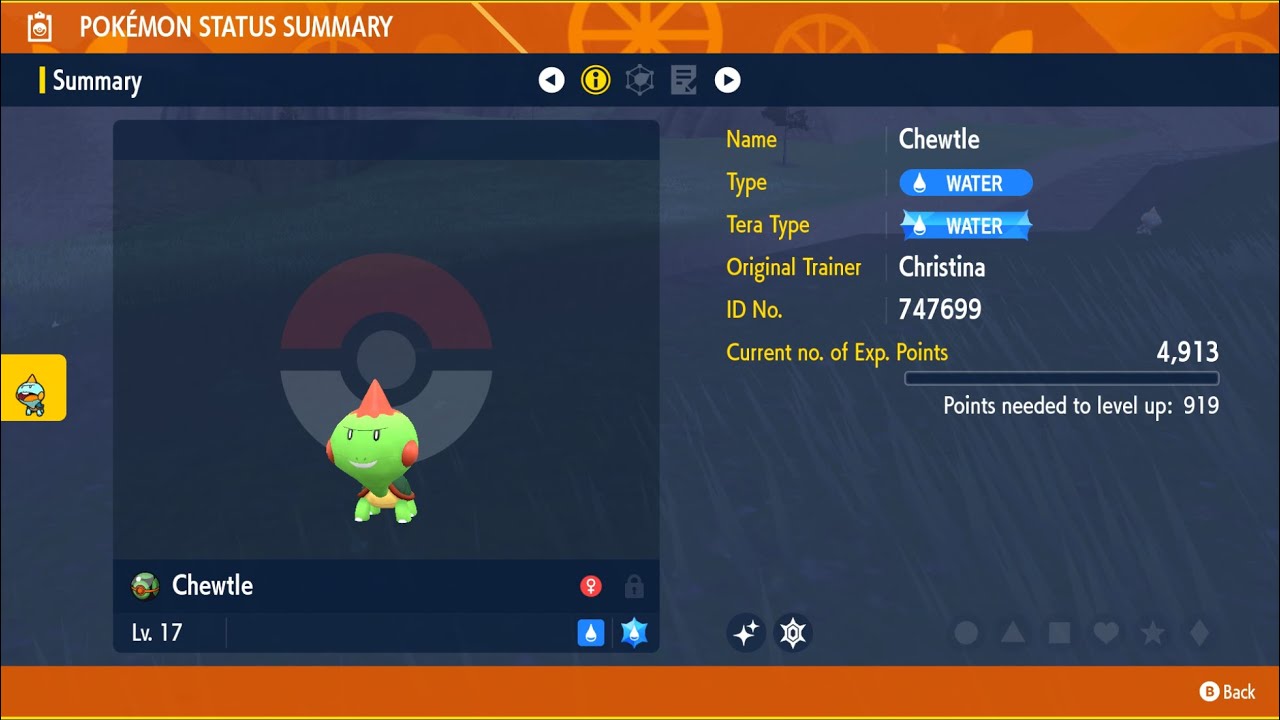 Shiny Chewtle #2 -Pokémon Scarlet - YouTube