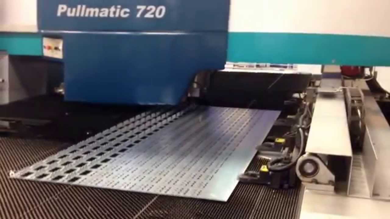 Pullmax Pullmatic 720 utr med bockverktyg från wilson tool. - YouTube