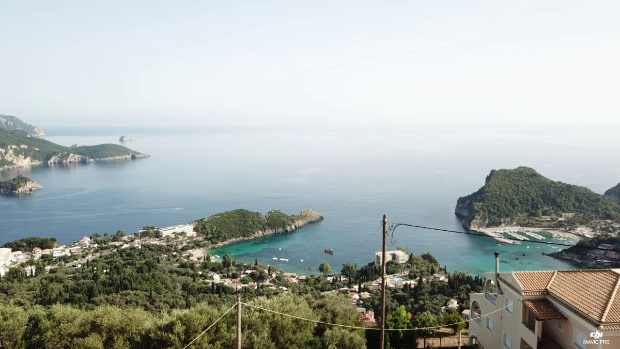 Lakones Corfu greece - YouTube