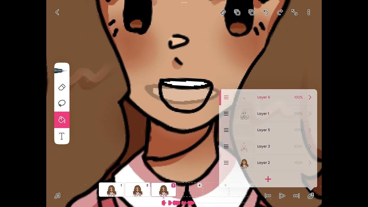 How to animate a lip syncing animation in FlipaClip! (Easy and simple :)) - YouTube