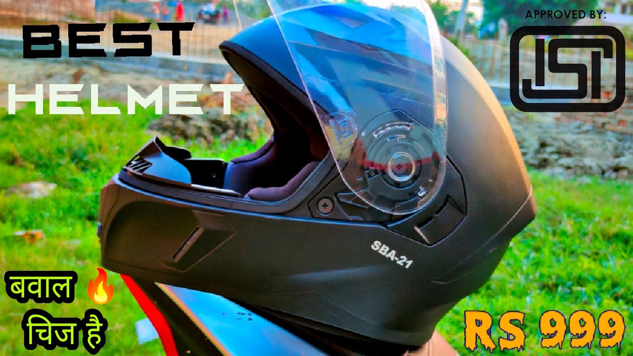 Steelbird SBA 21 GT/raptor 🔥helmet | best helmet under rs1000🤑 - YouTube