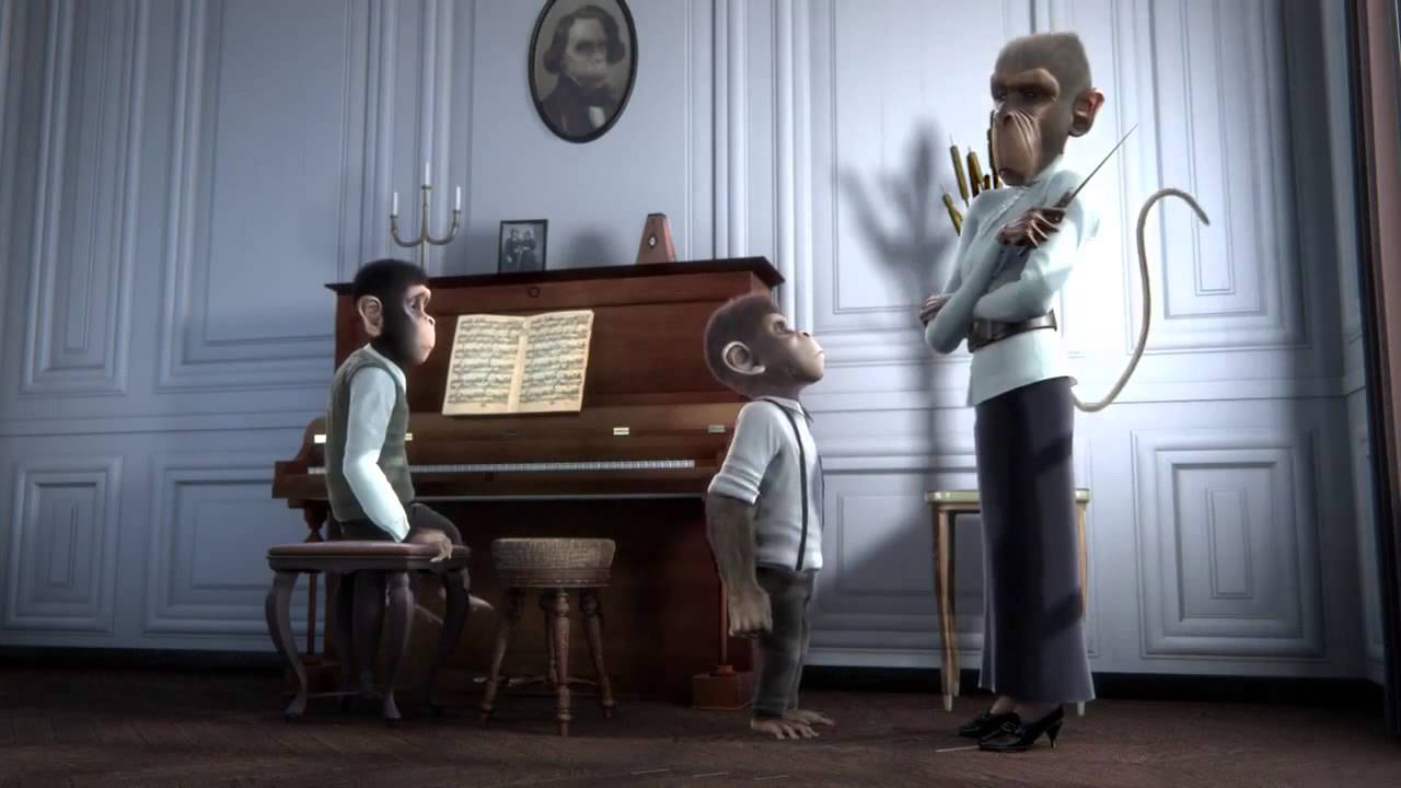 3D Animation Short Film Monkey Symphony Full Animated Movies HD - YouTube