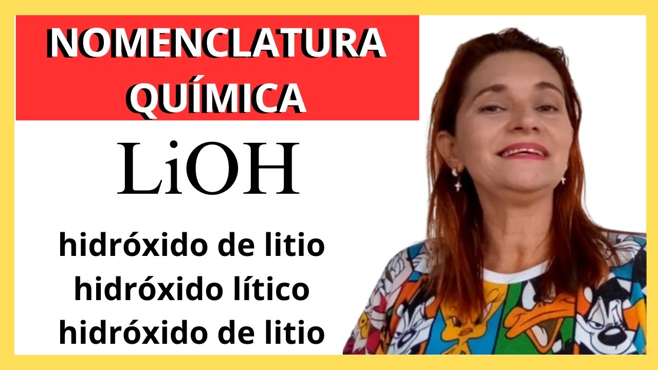 Hidróxido de litio / Hidróxido lítico / Hidróxido de litio / LiOH ...