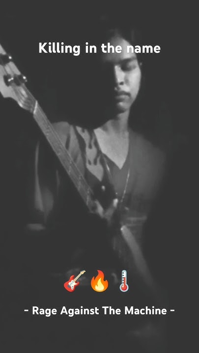 Killing in the name - Rage Against The Machine #cover #music #song # ...