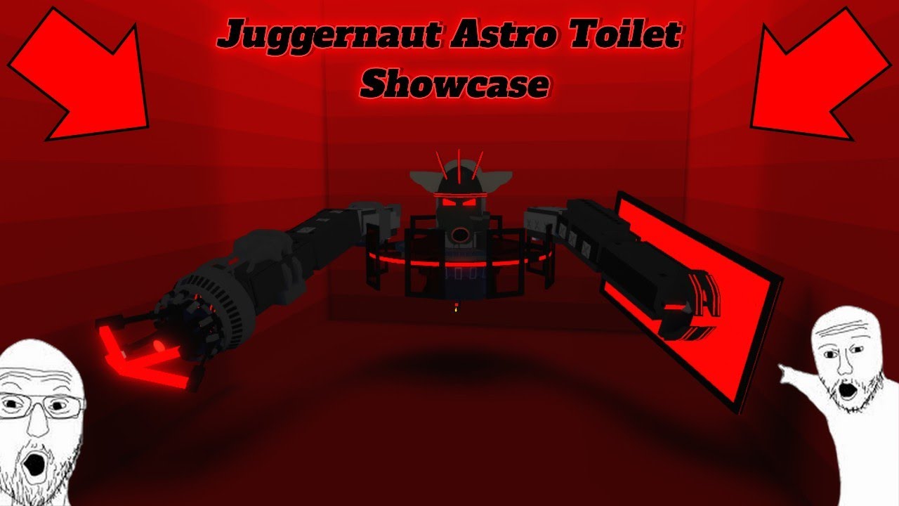 Roblox Build A Boat For Treasure Juggernaut Astro Toilet/Pepito ...