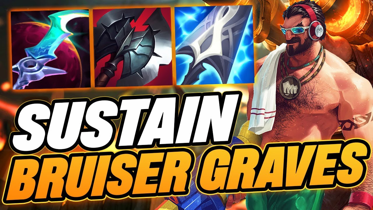 Graves Top But I'm a Bruiser Pen Build That Can 1v5! - League of ...