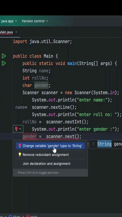 Java programming mini project #code #coding #java #shorts #shortvideo ...