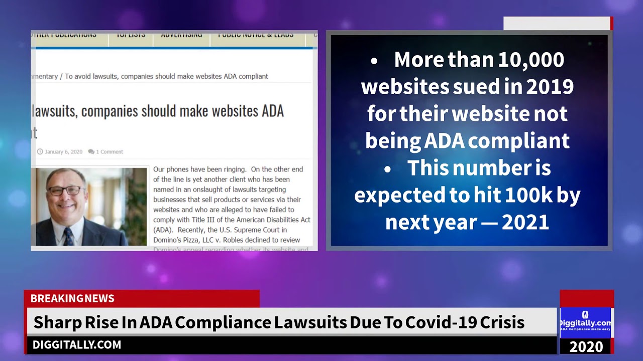 Free Check And Report Check Your Website For ADA Compliance - YouTube