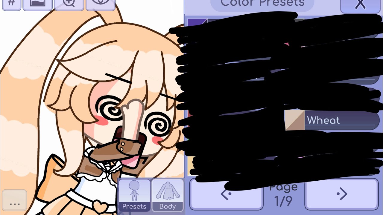 Rating gacha color presets *PART 1* - YouTube