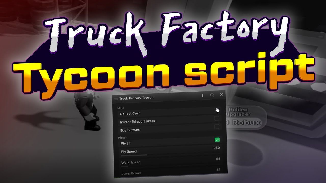 Truck Factory Tycoon script – (AutoBuy, Autofarm) - YouTube