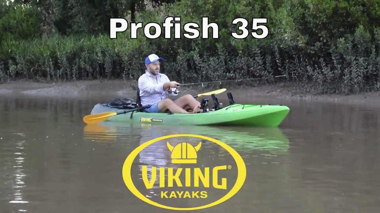 Viking Kayaks Profish 35 - Compact Fishing Kayak - YouTube