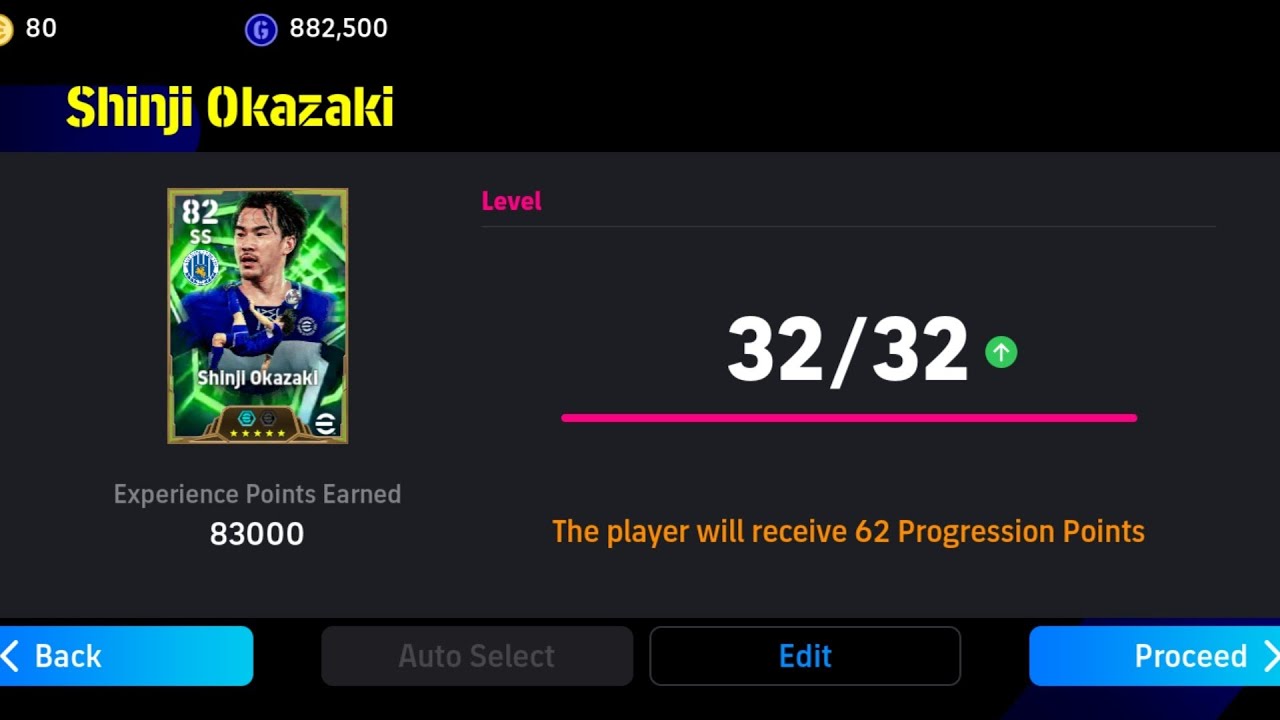 How to train Shinji Okazaki in eFootball 2026 | Daily Game Box Shinji ...