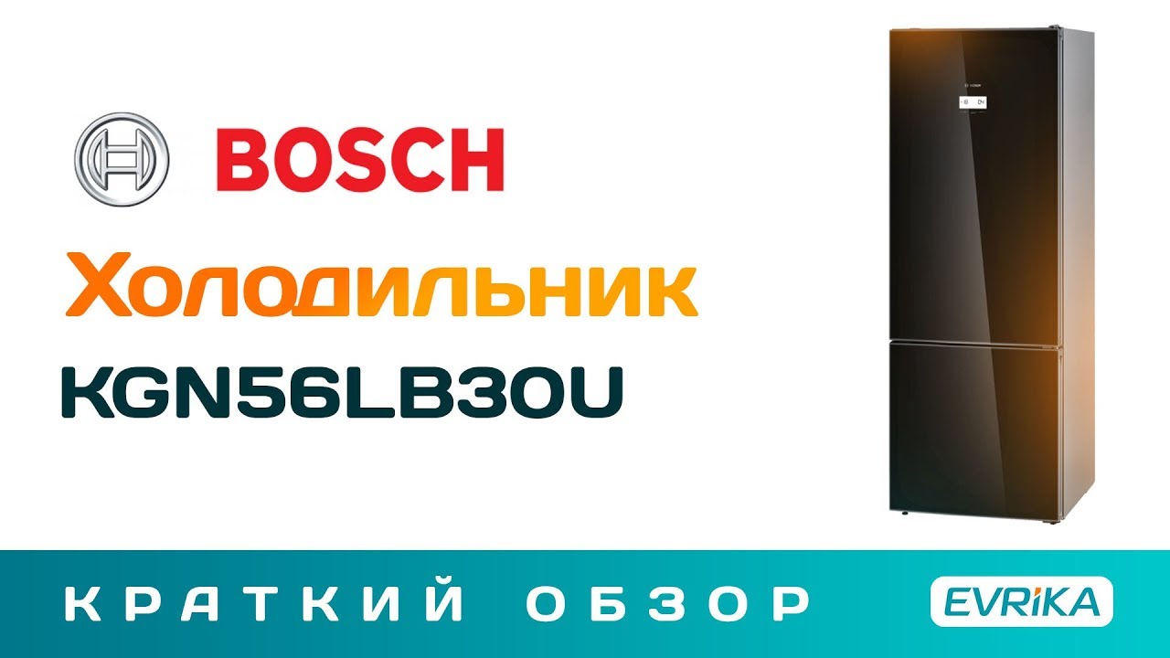 Холодильник Bosch KGN56LB30U - YouTube
