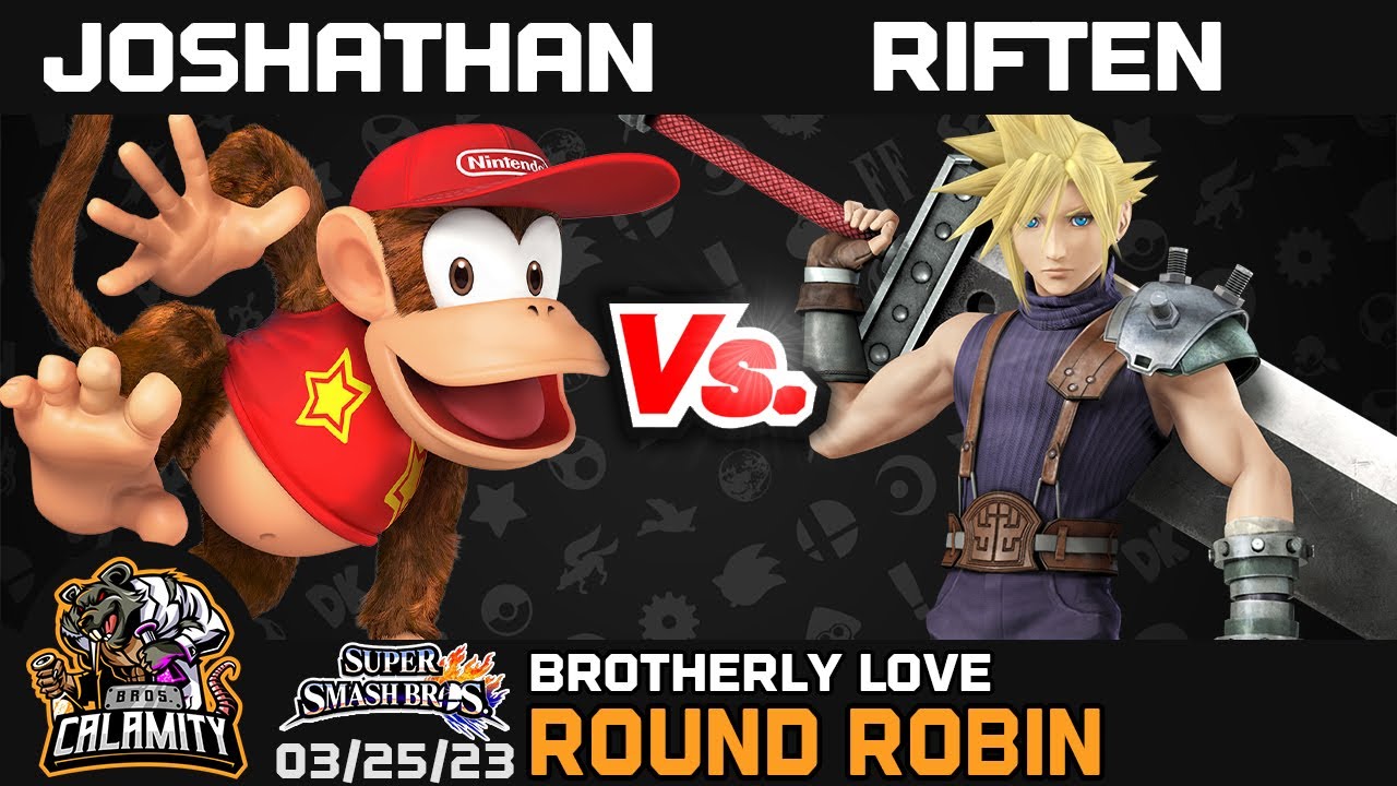 Brotherly Love - SSB4 - Round Robin - Joshathan Gamer vs. Riften - YouTube