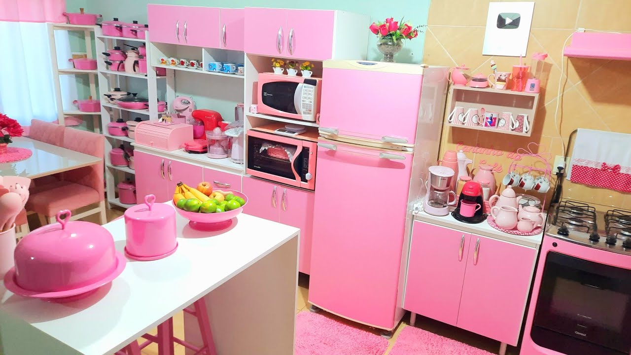 TOUR PELA MINHA CASA ROSA🥰💕💖 VEM CONHECER A CASA MAIS ROSA DO MUNDO💕💖💗 ...