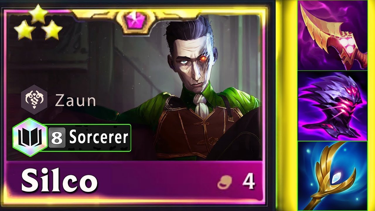 Silco ⭐⭐⭐ !!! TFT Set 9.5 - YouTube