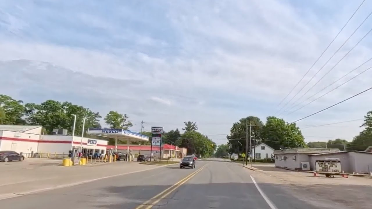 Driving Through Rothbury, Michigan | Peaceful Scenic Tour in 4K - YouTube