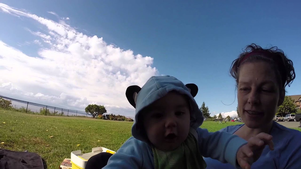 Coconut Cam baby Leonardo eats my GoPro - YouTube