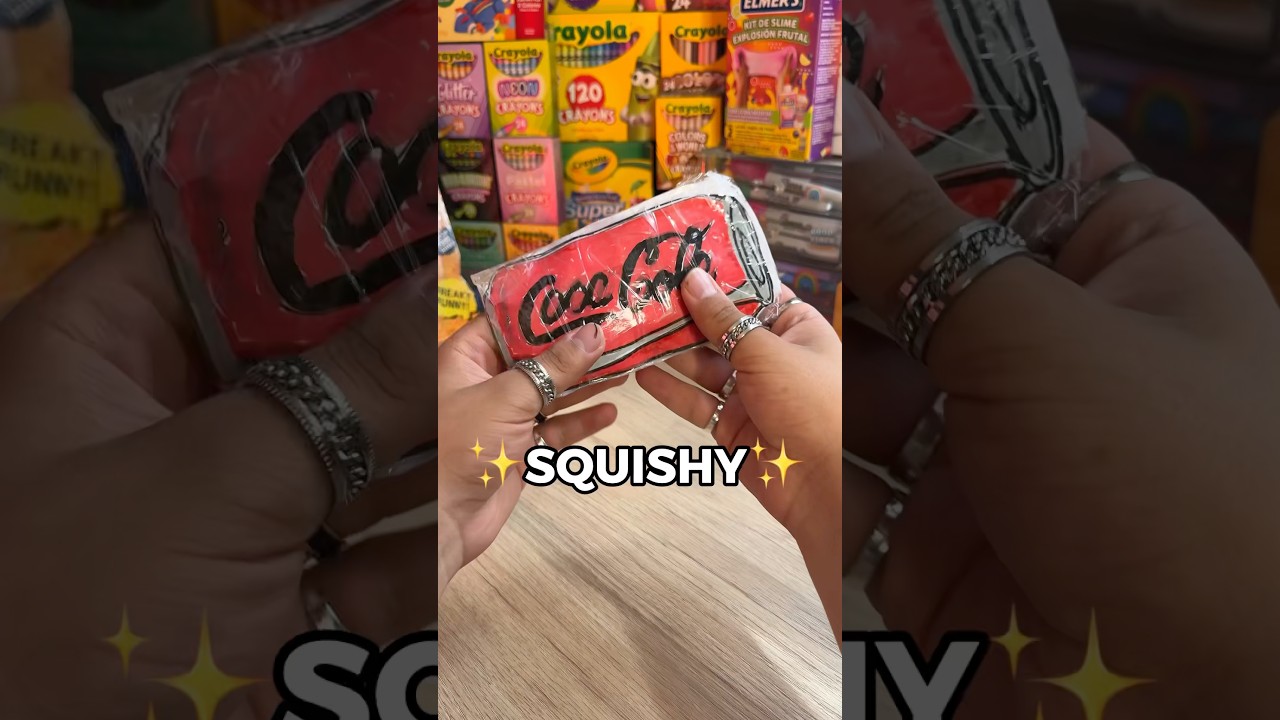 SQUISHY DE COCA-COLA😱 ESPERO TENGA APOYO💔 #shortsviral - YouTube