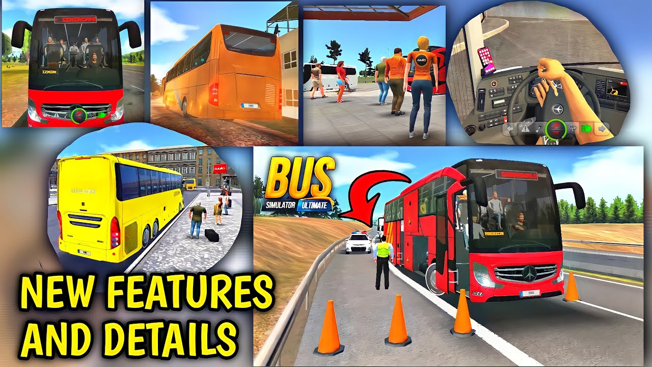🚚New Features And Details - Part 2 In Bus Simulator Ultimate New Update ...