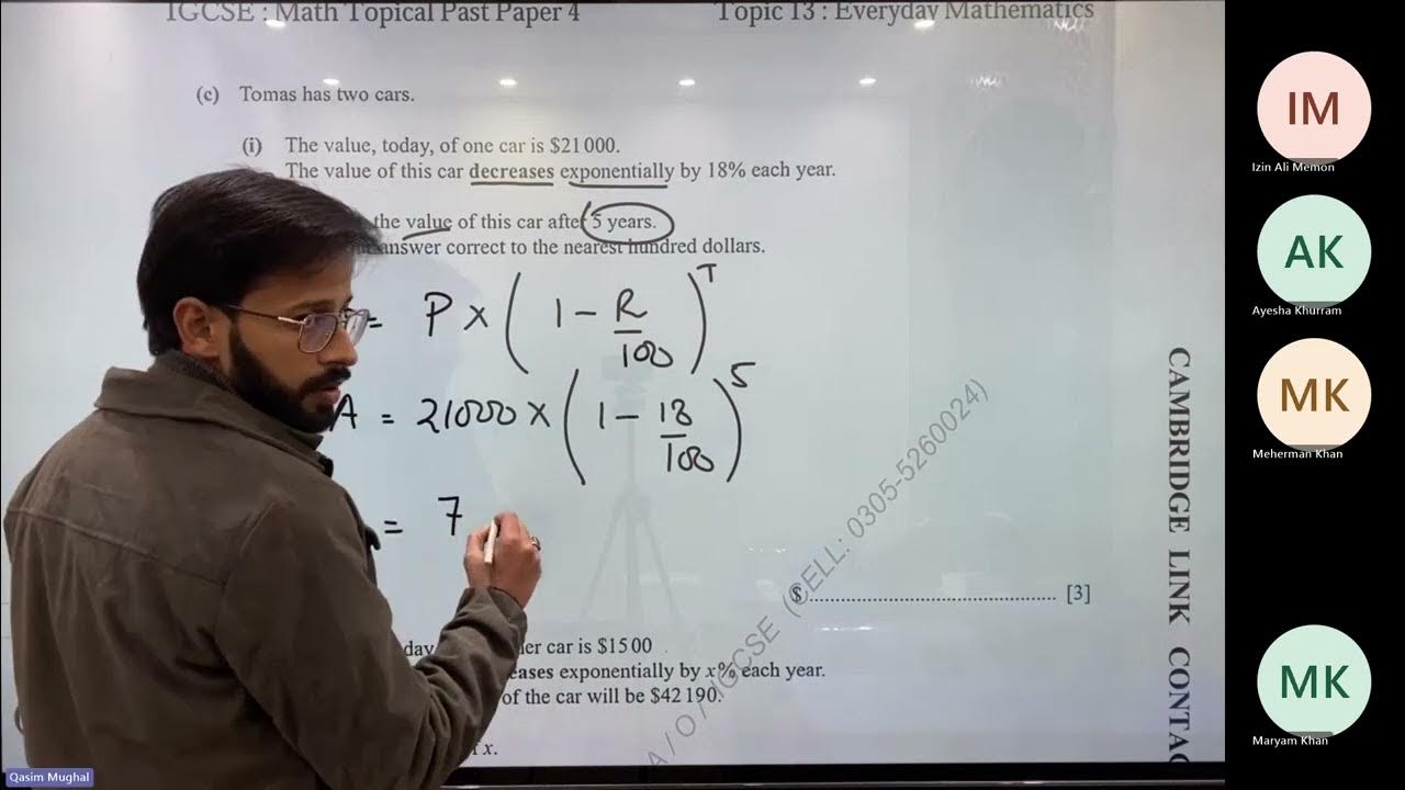 RATIO AND PERCENTAGES LEC #24 |IGCSE /O LEVEL Mathematics || Qasim Mughal|| THE DIGITAL COACHING ...