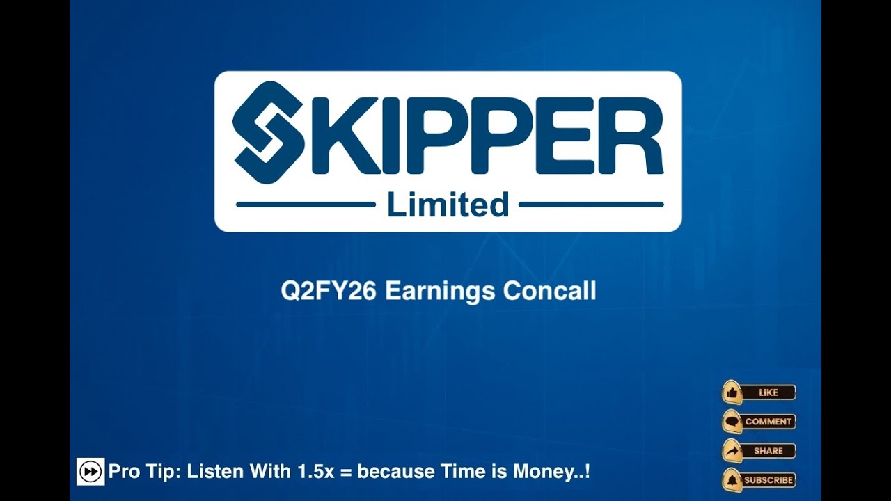 Skipper Q2FY26 Earnings Concall - YouTube