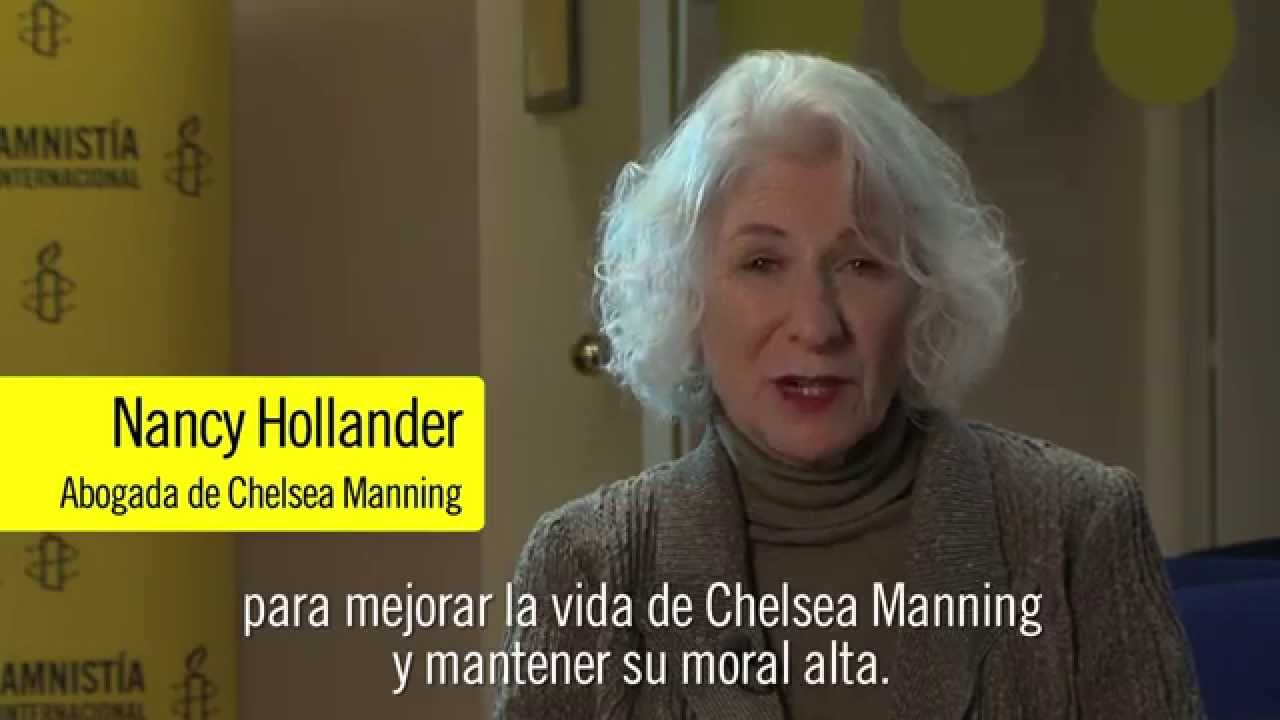 Nancy Hollander, abogada de Chelsea Manning - YouTube