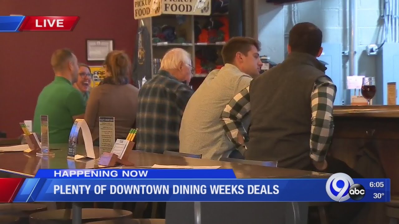 Plenty of Downtown Dining Weeks deals - YouTube