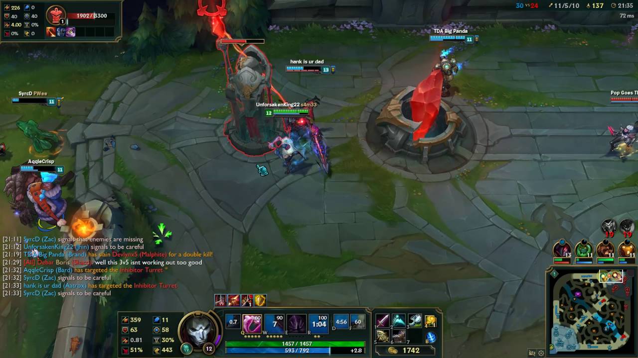 First League Of Legends Gameplay Part 2 - YouTube