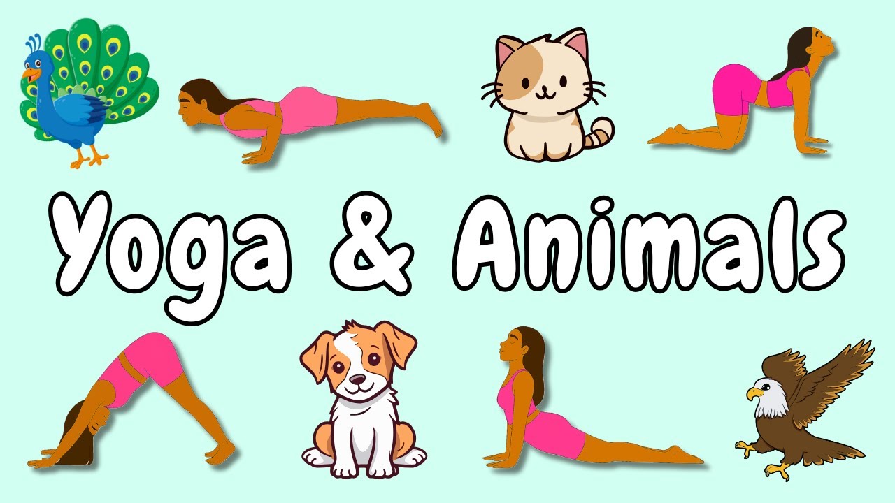 YOGA FOR KIDS | Easy Animal poses | Improve Posture | Yoga for Children ...