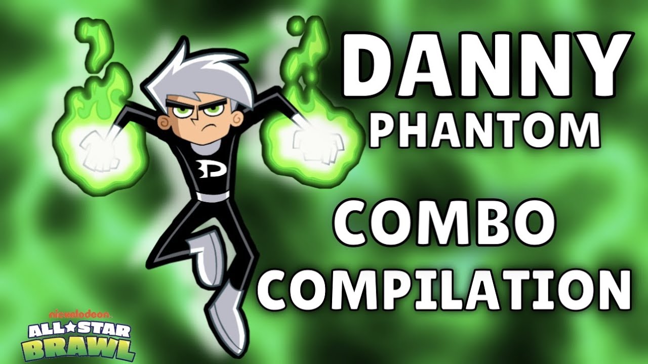 nickelodeon all stars brawl (nasb) danny phantom compilation - YouTube