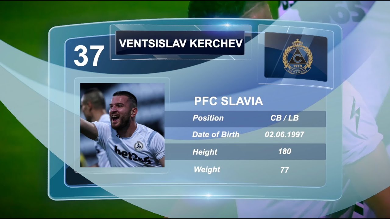 Ventsislav Kerchev / PFC Slavia Sofia / Skills & Goals / 2024 - YouTube