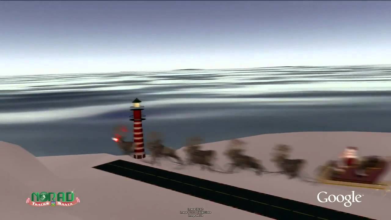 NORAD Tracks Santa 2011 - North Pole - YouTube