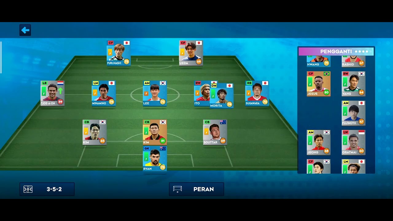 dls24 full pemain asian vs chelsea - YouTube