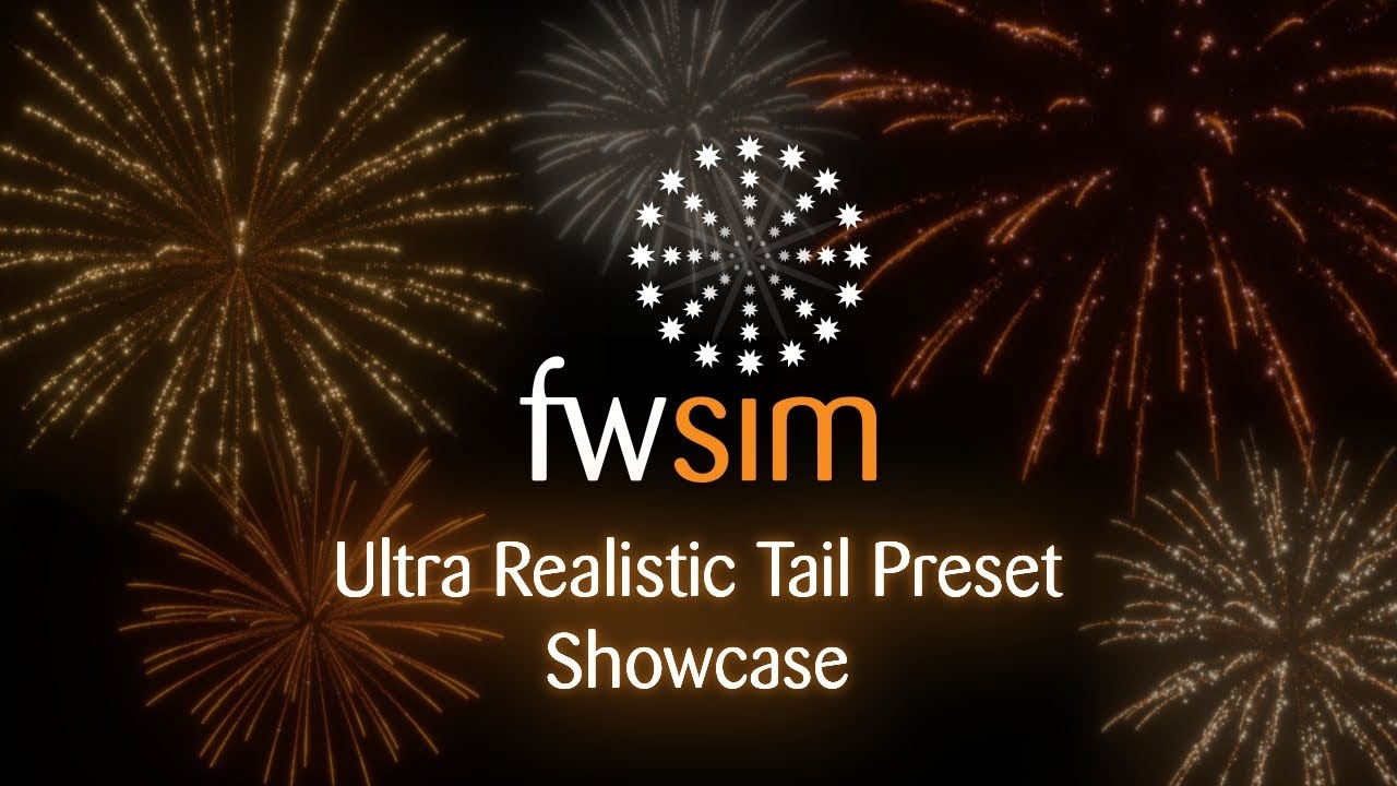 FWsim Tail Preset Showcase - Ultra Realistic Tails for Your Fireworks ...