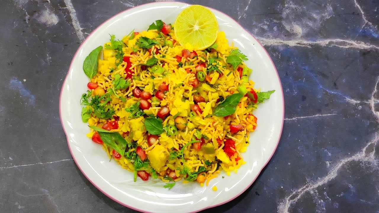 Poha Recipe | Jain Tomato Poha Recipe | Breakfast Recipe | Easy & Tasty ...