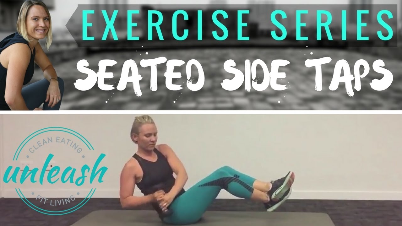 Seated Side Taps - YouTube