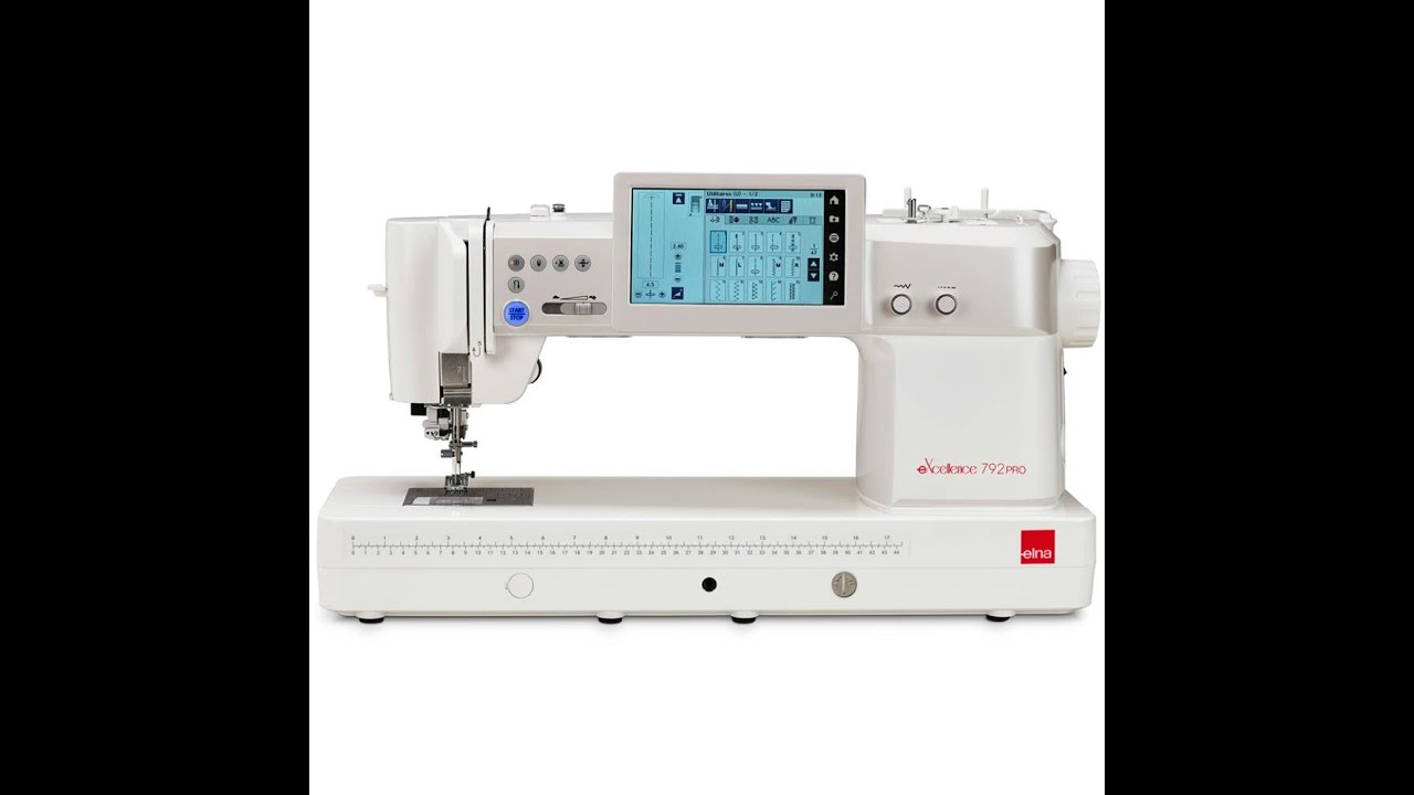 Elna 792 PRO Computerized Sewing + Quilting Machine (Same as Janome ...