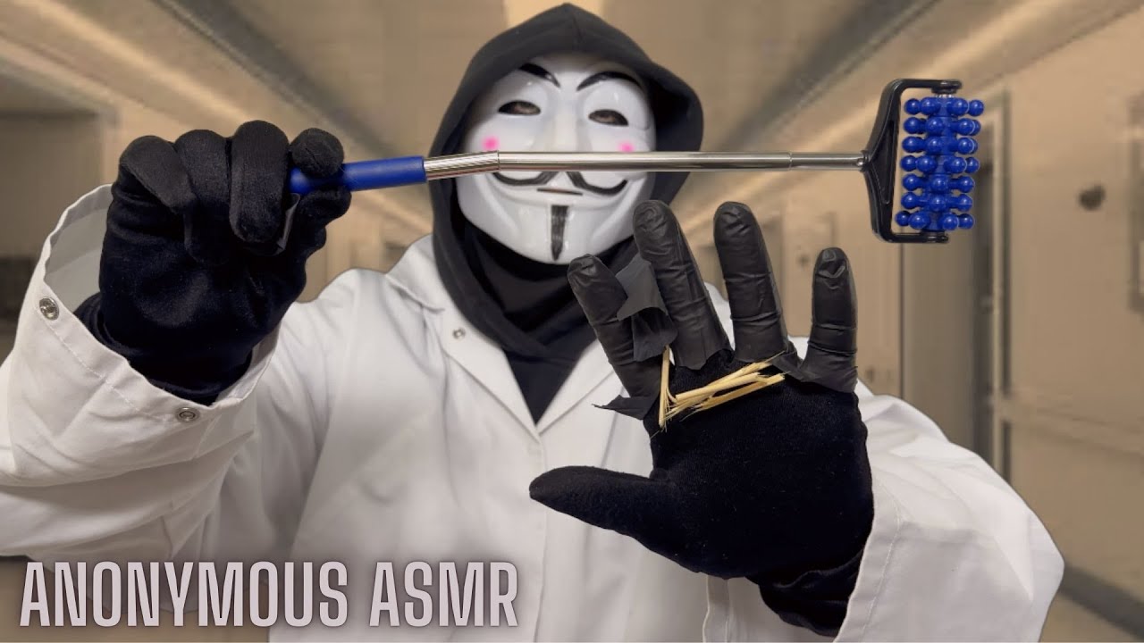 What's the Secret to Anonymous ASMR Cranial Nerve Exam? - YouTube