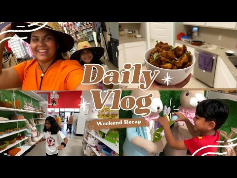 Our Packed Sunday! 🏃‍♀️ Shopping, Special Shrimp Curry & Science Project Chaos! (Vlog)