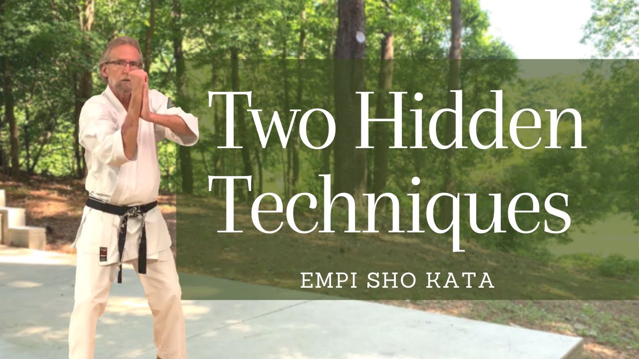 Empi Sho Kata - Two Hidden Techniques - Shuri Ryu Karate with Renshi ...