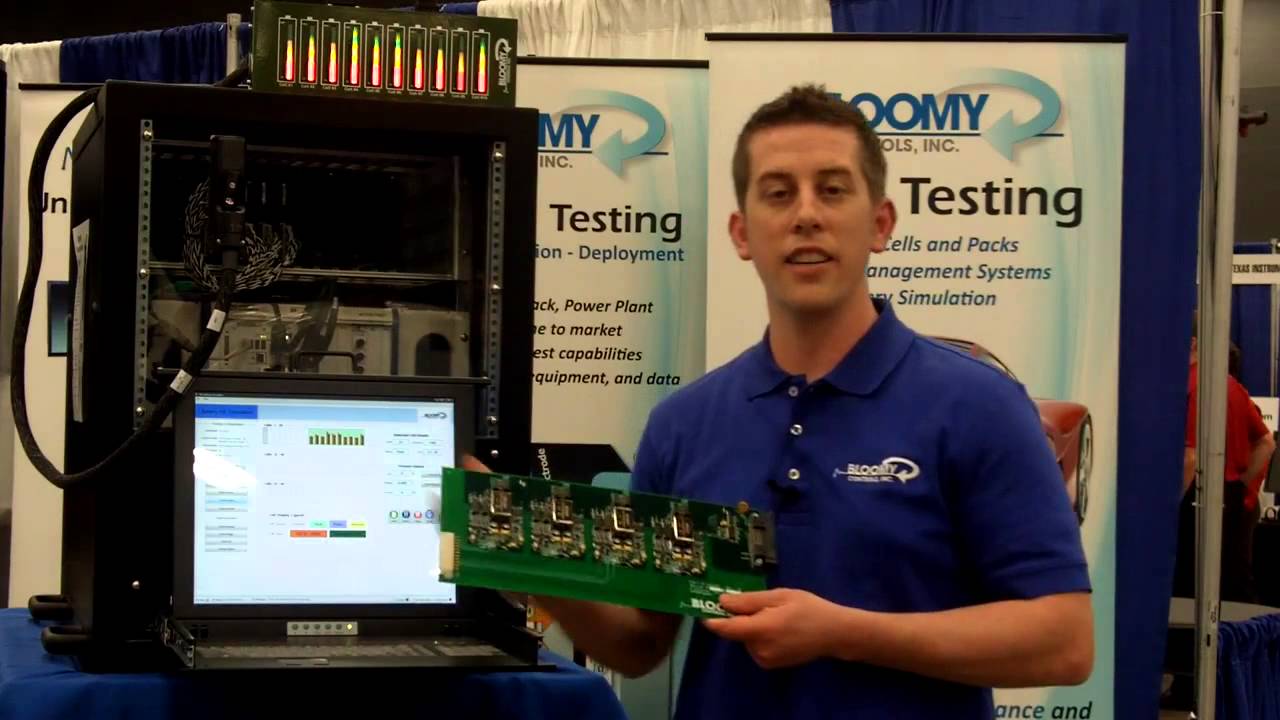 Bloomy Battery HIL Simulation System - YouTube