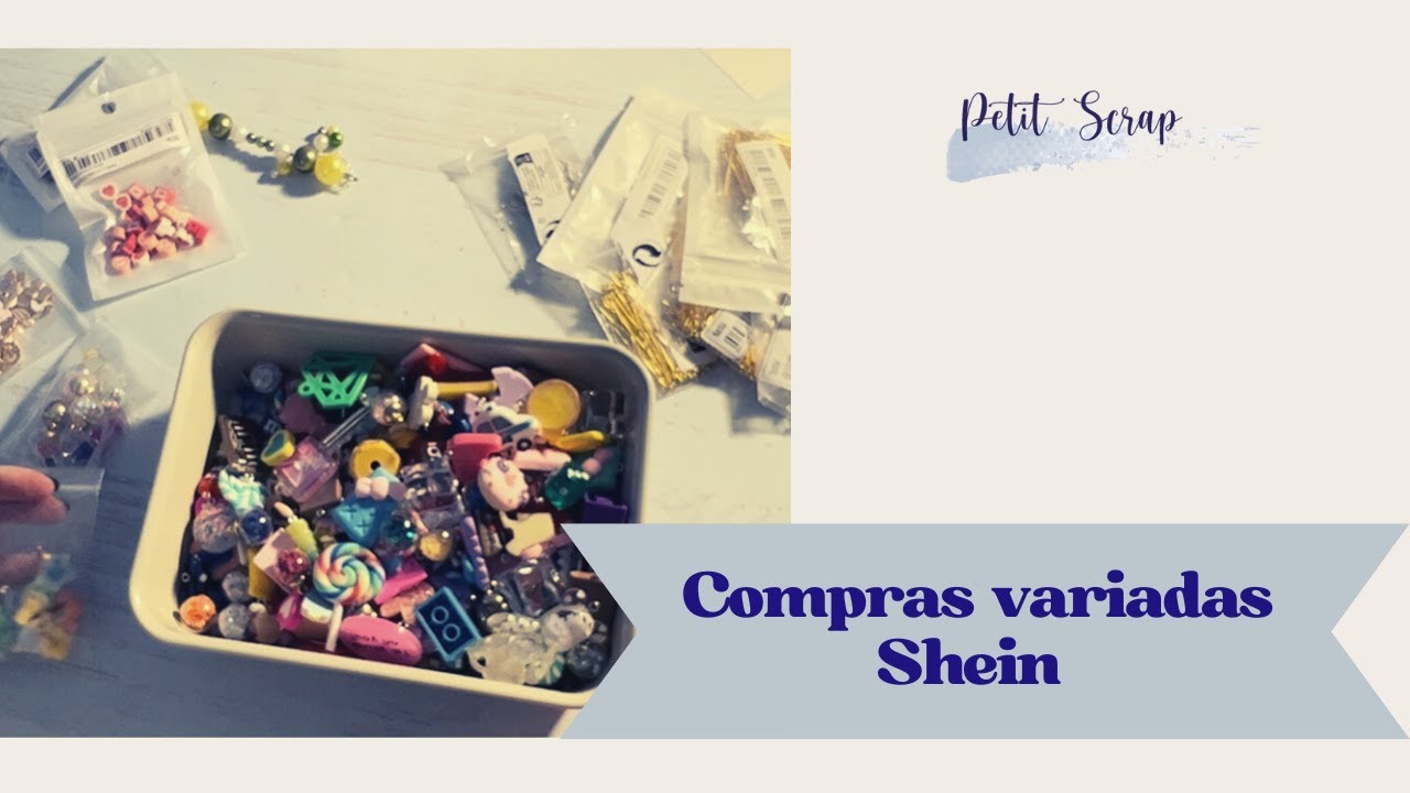 Compras variadas #haul #compras #scrap #shein - YouTube
