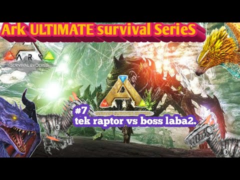 ark mobile revamp (ultimate) gameplay #7 bionic taptor vs boss laba2. - YouTube